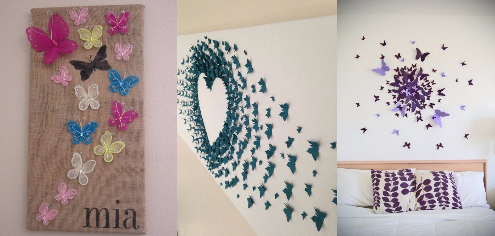 10 DIY Butterfly Wall Decor Ideas With Directions A DIY Projects